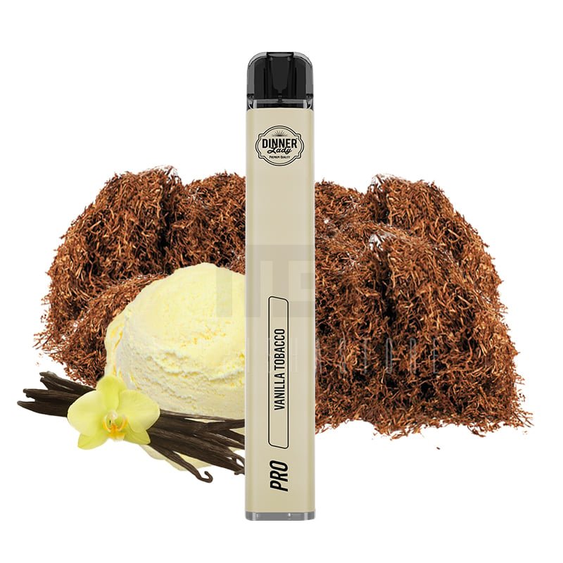 Dinner Lady Vape Pen Pro Vanilla Tobacco 20mg