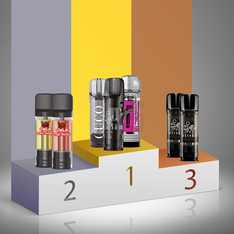 Die besten Prefilled-Pods 2024 / 2025 - das Ranking!